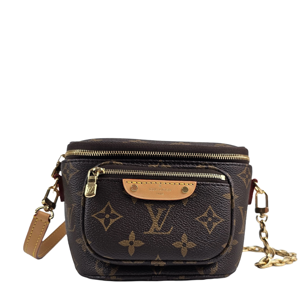 M82335 Monogram Canvas Mini Bum Bag (RFID) – Glampot